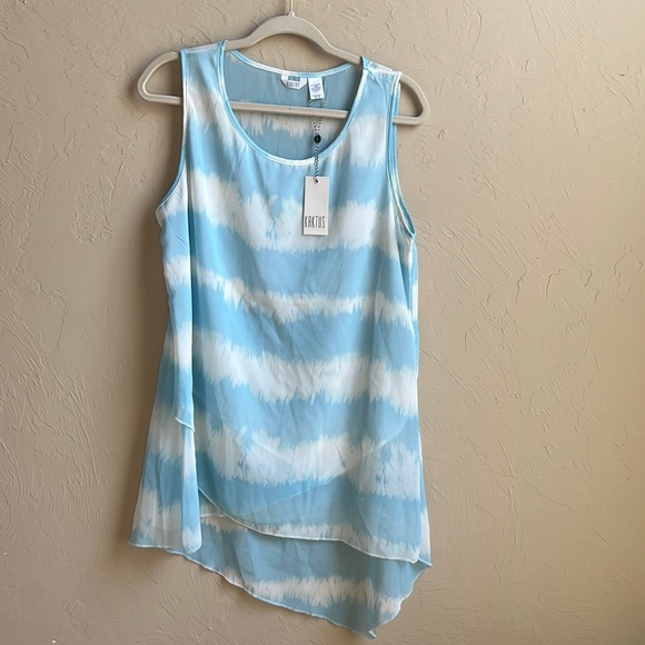 Kaktus | Tops | Kaktussky Blue Tank | Poshmark